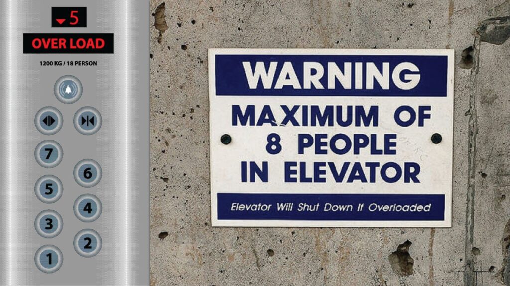 The unusual thing in the elevator incident that kept 9 people locked ...